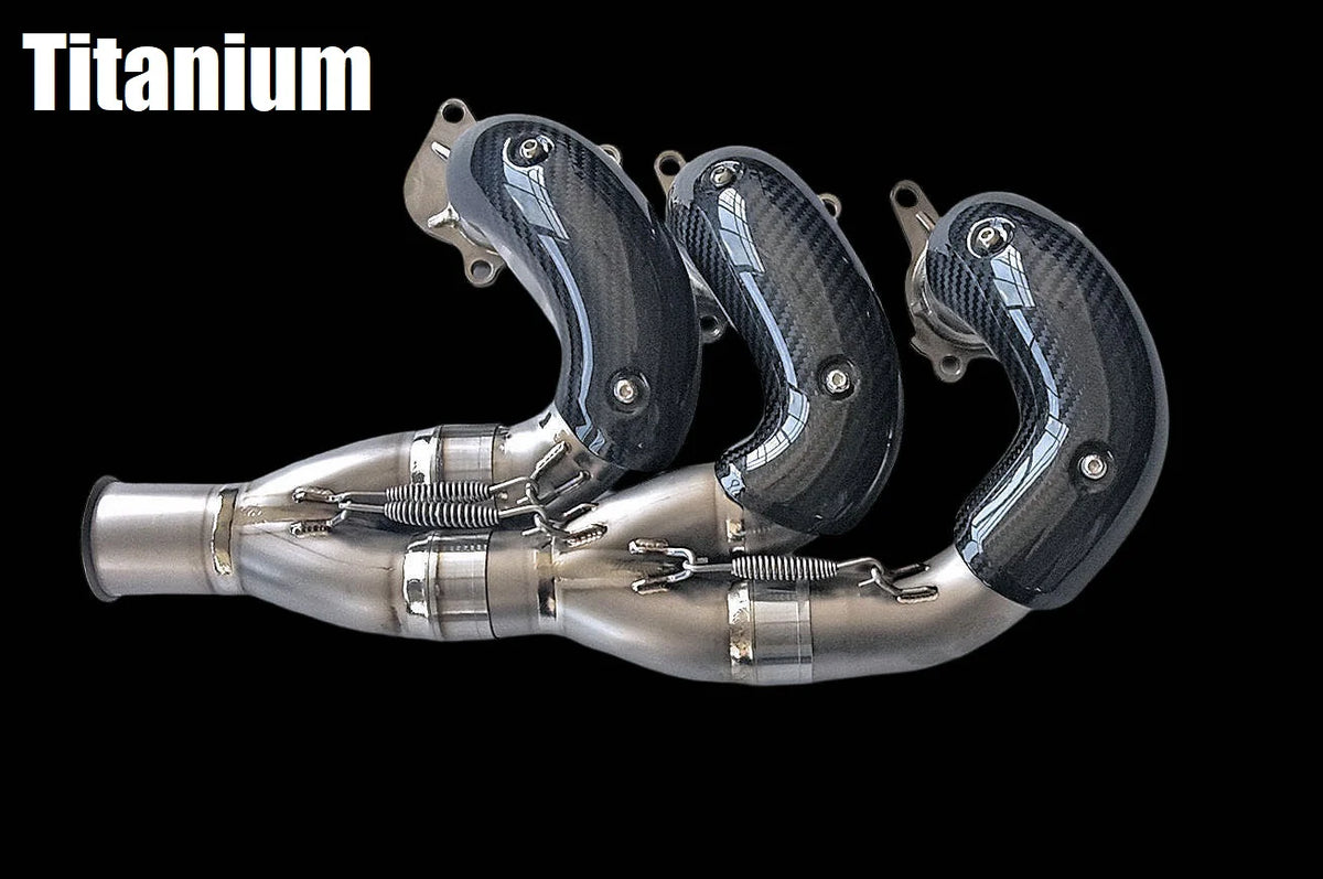 Triumph Rocket 3R & GT 2500cc Titanium Exhaust Manifold – VANDEMON USA