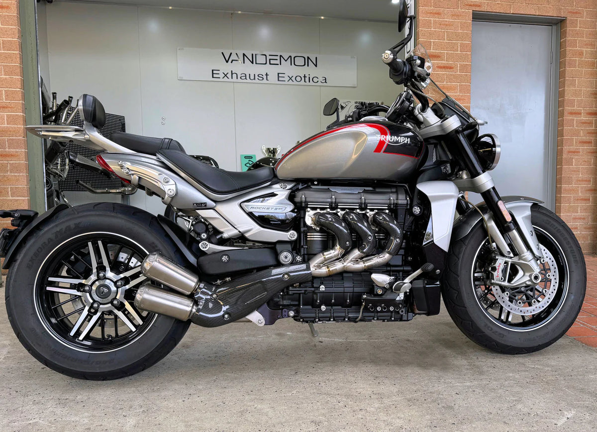 Triumph Rocket 3R & GT 2500cc Titanium Exhaust Manifold – VANDEMON USA